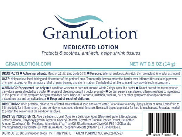 GranuLotion® 1/2 oz. Tube - Free US Shipping! – GranuLotion